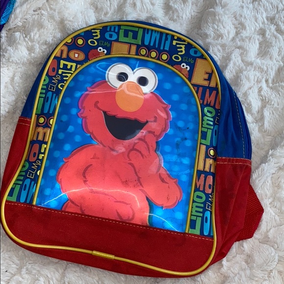 Sesame Street | Accessories | Elmo Backpack | Poshmark